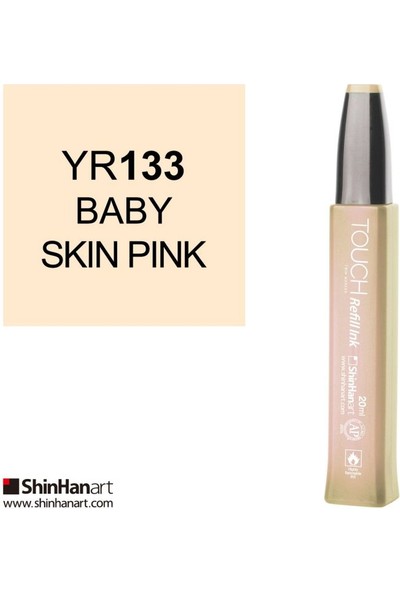 Touch Twin Marker Yedek Mürekkep 20 ml YR133 Baby Skin Pembe