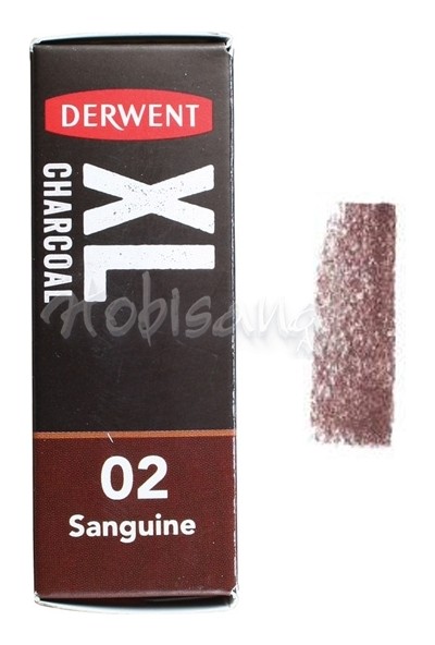 Derwent x l Kömür Blokları Kalın Füzen 02 Sanguine Derwent x l Kömür Blokları Kalın Füzen 02 Sanguine