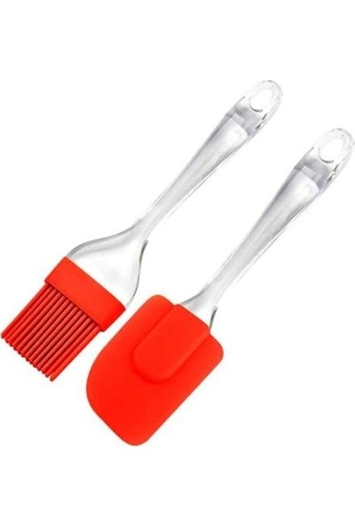Fair Price 2'li Silikon Fırça/spatula Seti