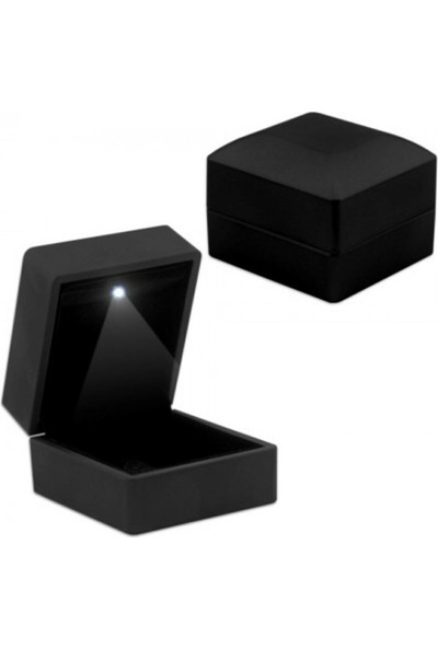 Özer Kutu Işıklı Yüzük & Alyans Kutusu Özer Kutu Işıklı Yüzük & Alyans Kutusu