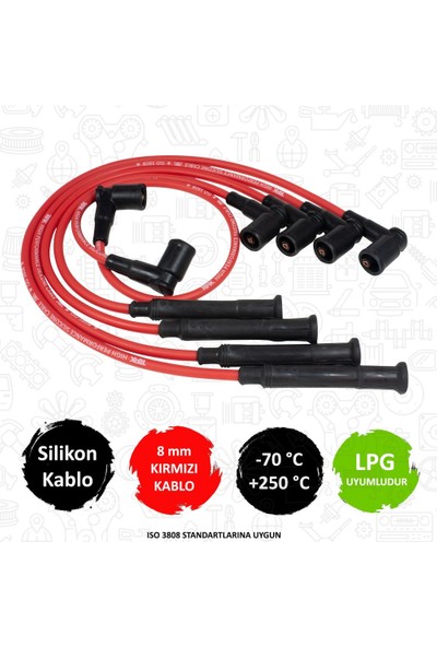 Tork 12121727855 - Bmw 3.16I E30 M40 - Buji Kablosu