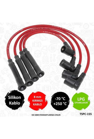 Tork 12121247361 - Bmw 3.16 E36 - Coupe 1.6 8V - Buji Kablosu