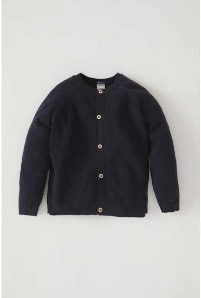 Defacto Erkek Çocuk Basic Triko Hırka U7253A221AU