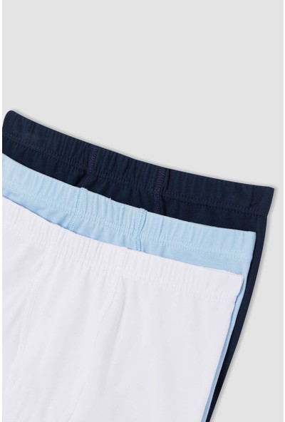 Defacto Erkek Çocuk Basic Esnek Dokulu 3'lü Boxer V4801A621AU