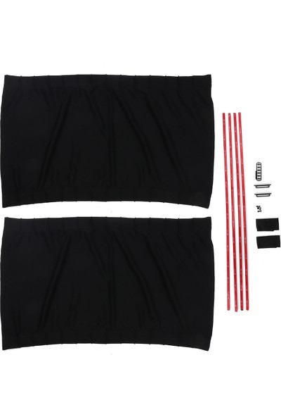 Xyanling 2'li 70 cm Araba Güneş Perdeleri (Yurt Dışından)