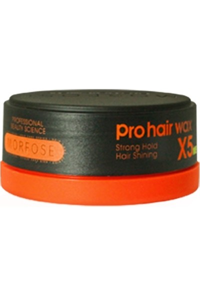 Morfose Men Pro Hair Wax X5 Turuncu 150 Gr