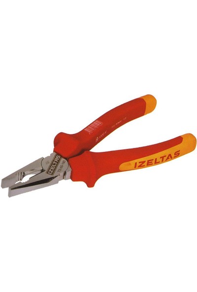 Izeltaş 200 mm Kombine Pense Elektrikçi Izoleli 1000 V Izeltaş 200 mm Kombine Pense Elektrikçi Izoleli 1000 V