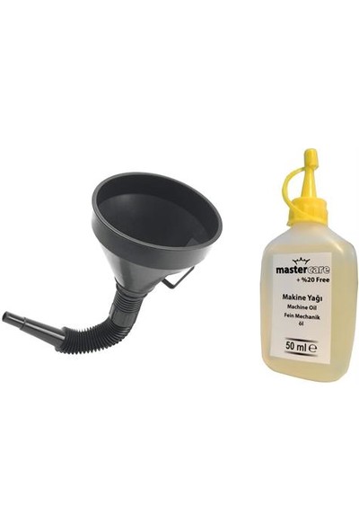 Modacar Transformacion 16 cm Profesyonel Filtreli Huni + Makine Yağı Modacar Transformacion 16 cm Profesyonel Filtreli Huni + Makine Yağı