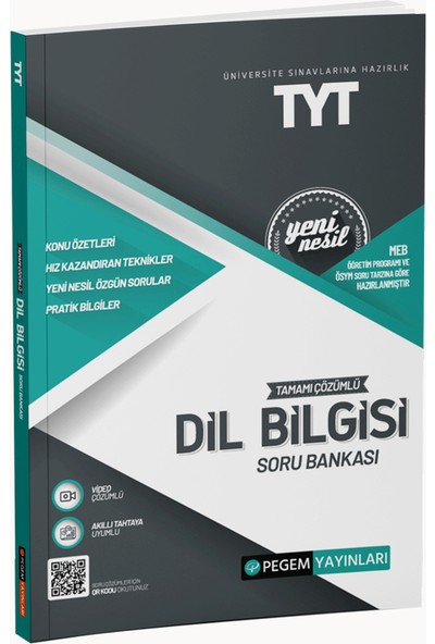 Pegem Akademi 2022 Üniversite Sınavlarına Hazırlık TYT Tamamı Çözümlü Dil Bilgisi Soru Bankası Pegem Akademi 2022 Üniversite Sınavlarına Hazırlık TYT Tamamı Çözümlü Dil Bilgisi Soru Bankası