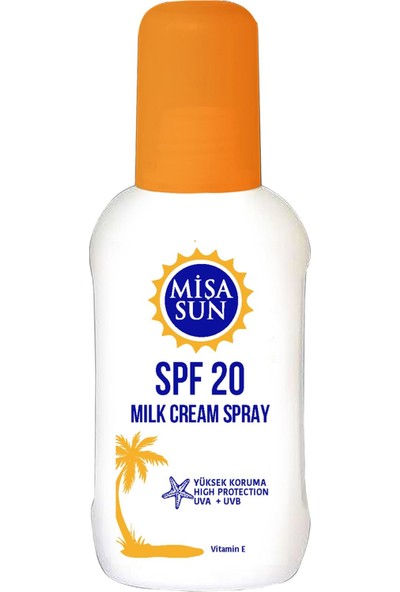Mişa Sun Koruyucu Güneş Sütü Spf 20 200ML Mişa Sun Koruyucu Güneş Sütü Spf 20 200ML