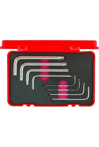 Izeltaş 4910 - 8 Li Torx Allen (Alyan) Anahtar Takımı Kutulu Izeltaş 4910 - 8 Li Torx Allen (Alyan) Anahtar Takımı Kutulu