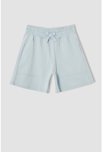 Defacto Kız Çocuk Esnek Belli Şort V6987A621HS