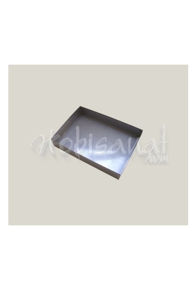 AnkaArt Ebru Teknesi Çelik 25 x 35