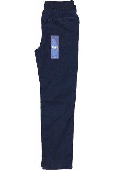 Okul Pantalonu Tam Lastik Şerz Kumaş Ilk Okul Lacivert