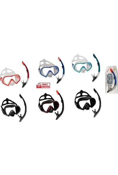 Bestway Cosmos Maske & Şnorkel Set Pc Lens