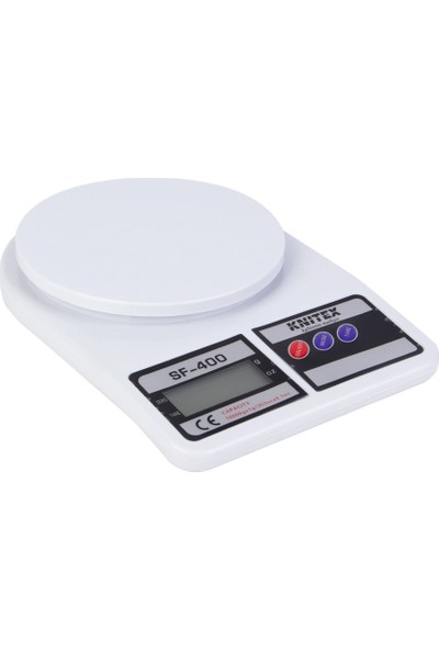 Knitex SF400 KTX2763 Hassas Mutfak Terazi 10KG Knitex SF400 KTX2763 Hassas Mutfak Terazi 10KG