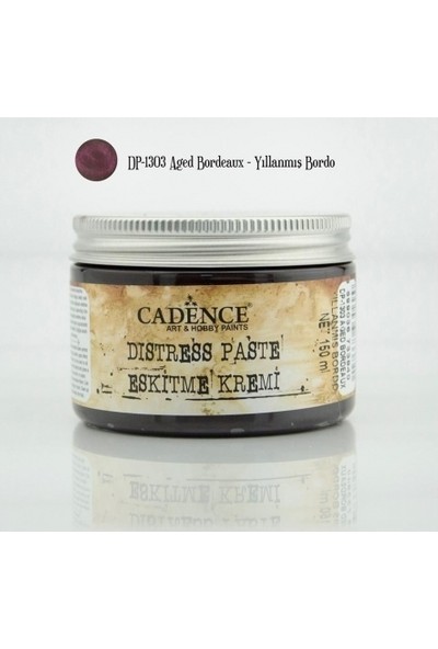 Cadence DP1303 Yıllanmış Bordo Eskitme Kremi
