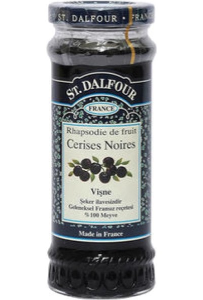 St. Dalfour Vişne Reçeli 284 Gr. Şekersiz St. Dalfour Vişne Reçeli 284 Gr. Şekersiz