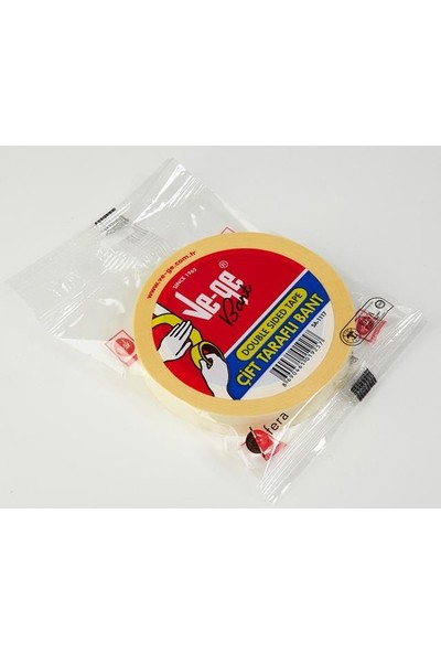 Ve-Ge Vege Çift Taraflı Bant 12 mm x 25 mt