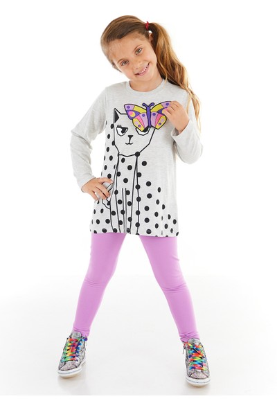 Mushi Kelebek&kedi Tayt Takım