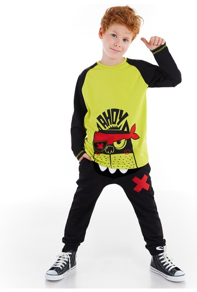 Denokids Ahoy Erkek Çocuk Pantolon Takım
