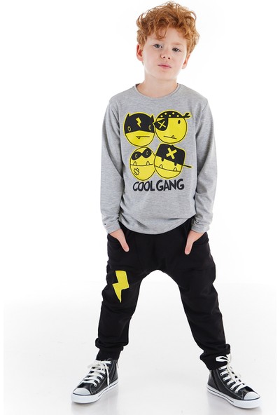 Denokids Cool Gang Erkek Çocuk Pantolon Takım Denokids Cool Gang Erkek Çocuk Pantolon Takım