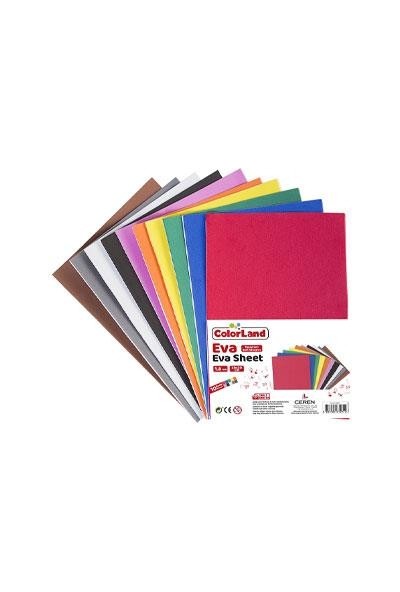 Colorland Yapışkanlı Eva 20 x 30 cm 1,8 mm 10'lu