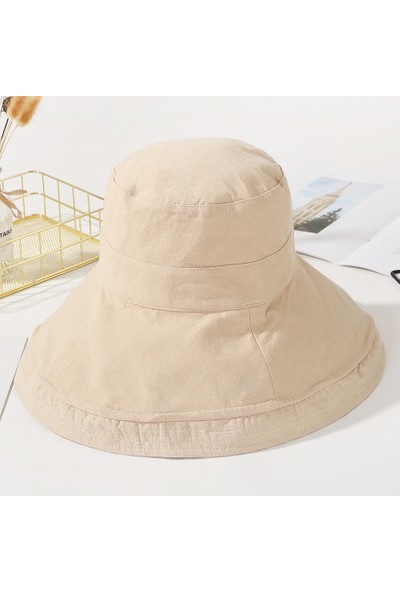 Generic Kadın Katlanabilir Plaj Şapkası