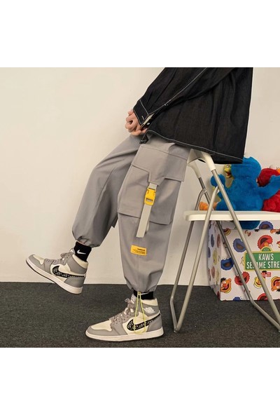 Runningman Erkek Geniş Spor Cepli Pantolon