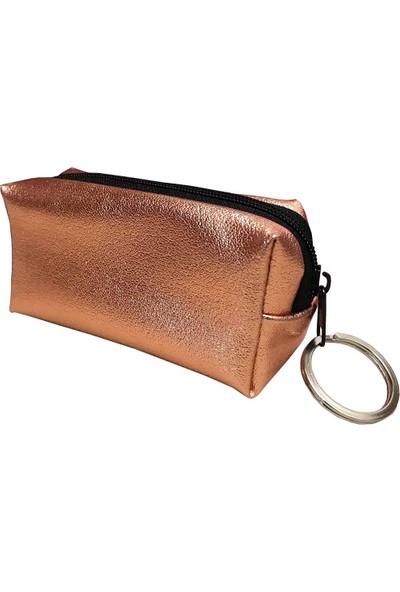Lizy Mat Ayna Bakır Bozuk Para Çantası