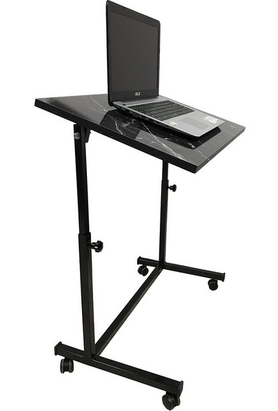 İrem Laptop Masası ve Sehpası Yükseklik ve Eğim Ayarlı Siyah İrem Laptop Masası ve Sehpası Yükseklik ve Eğim Ayarlı Siyah
