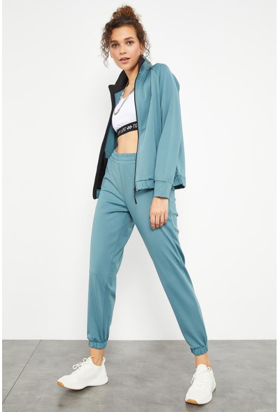 Tommy Life Mint Yeşil Kadın Yazı Detaylı Rahat Form Manşetli Eşofman Takımı - 95305 Tommy Life Mint Yeşil Kadın Yazı Detaylı Rahat Form Manşetli Eşofman Takımı - 95305