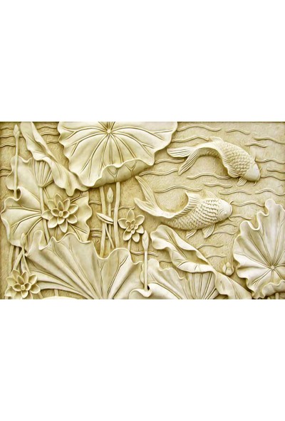 Cici Wallpaper 215 x 150 cm 3 Boyutlu Duvar Kağıdı Poster