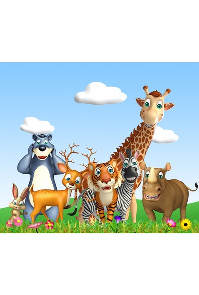 Cici Wallpaper 320 x 200 cm 3 Boyutlu Duvar Kağıdı Poster