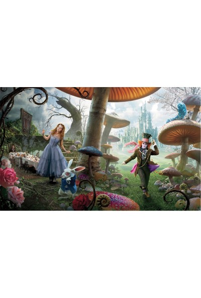 Cici Wallpaper 320 x 270 cm 3 Boyutlu Duvar Kağıdı Poster