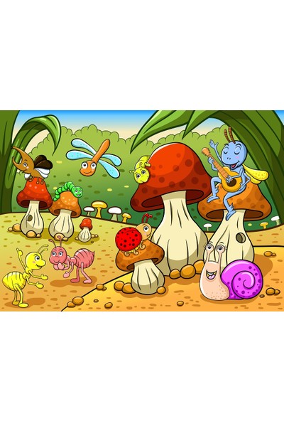 Cici Wallpaper 215 x 150 cm 3 Boyutlu Duvar Kağıdı Poster