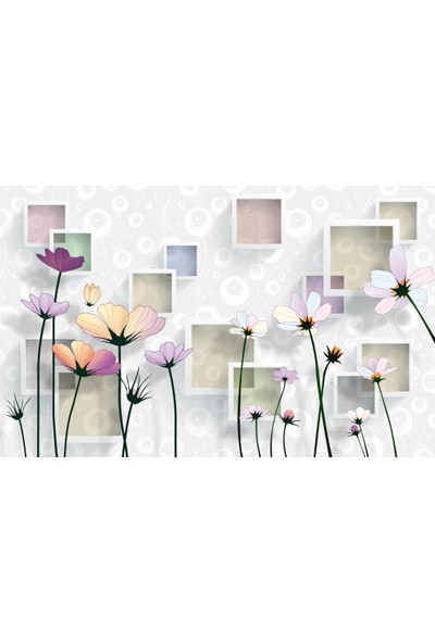 Cici Wallpaper 215 x 150 cm 3 Boyutlu Duvar Kağıdı Poster