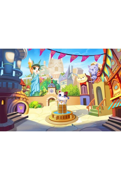 Cici Wallpaper 320 x 270 cm 3 Boyutlu Duvar Kağıdı Poster