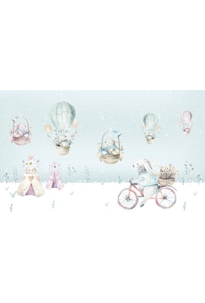 Cici Wallpaper 320 x 270 cm 3 Boyutlu Duvar Kağıdı Poster