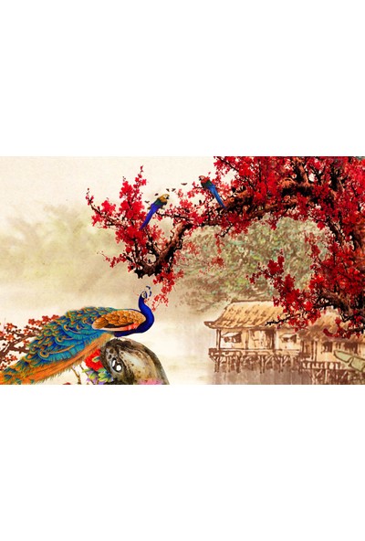 Cici Wallpaper 320 x 270 cm 3 Boyutlu Duvar Kağıdı Poster