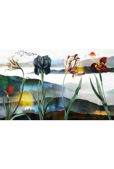 Cici Wallpaper 320 x 270 cm 3 Boyutlu Duvar Kağıdı Poster