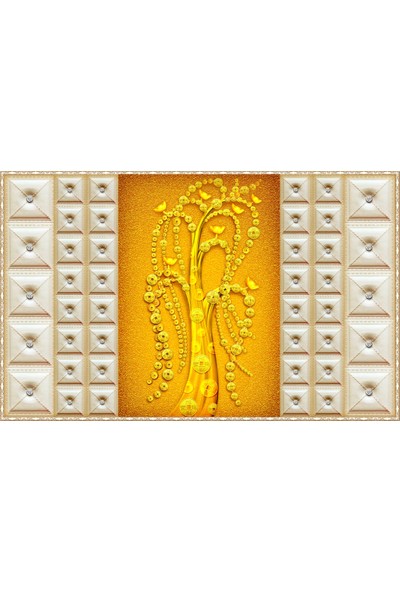 Cici Wallpaper 215 x 150 cm 3 Boyutlu Duvar Kağıdı Poster