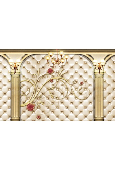 Cici Wallpaper 320 x 270 cm 3 Boyutlu Duvar Kağıdı Poster