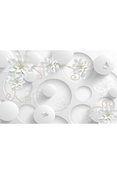 Cici Wallpaper 215 x 150 cm 3 Boyutlu Duvar Kağıdı Poster