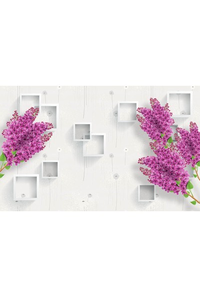 Cici Wallpaper 215 x 150 cm 3 Boyutlu Duvar Kağıdı Poster