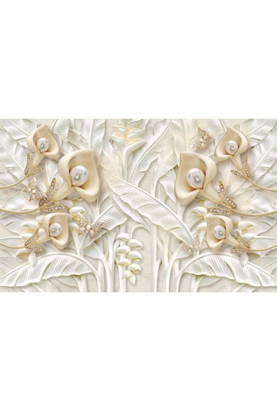 Cici Wallpaper 215 x 150 cm 3 Boyutlu Duvar Kağıdı Poster