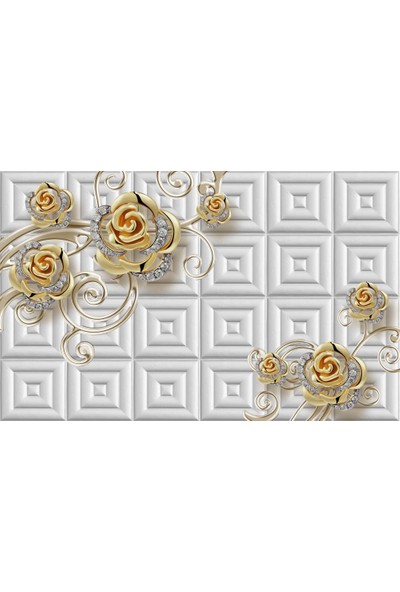 Cici Wallpaper 215 x 150 cm 3 Boyutlu Duvar Kağıdı Poster