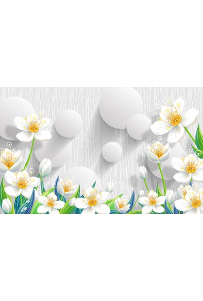 Cici Wallpaper 215 x 150 cm 3 Boyutlu Duvar Kağıdı Poster