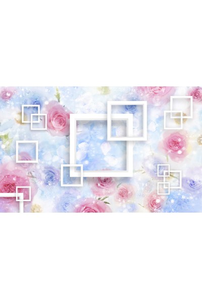 Cici Wallpaper 215 x 150 cm 3 Boyutlu Duvar Kağıdı Poster