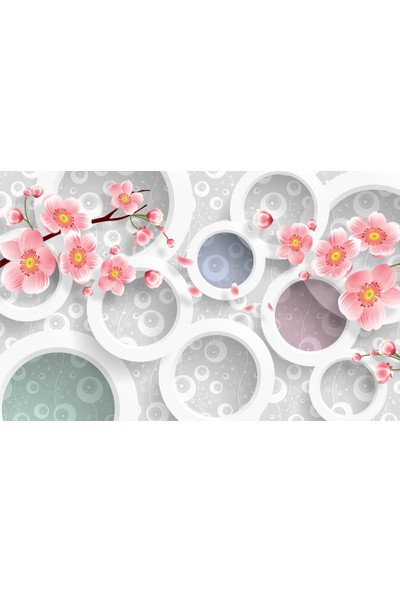 Cici Wallpaper 215 x 150 cm 3 Boyutlu Duvar Kağıdı Poster